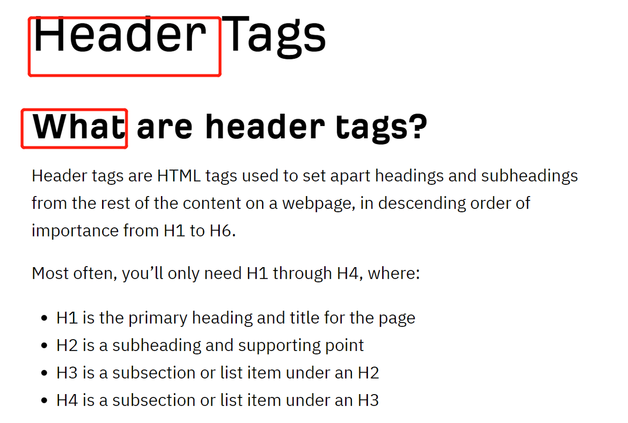H标签，独立站SEO的buff | 慢慢来数字营销